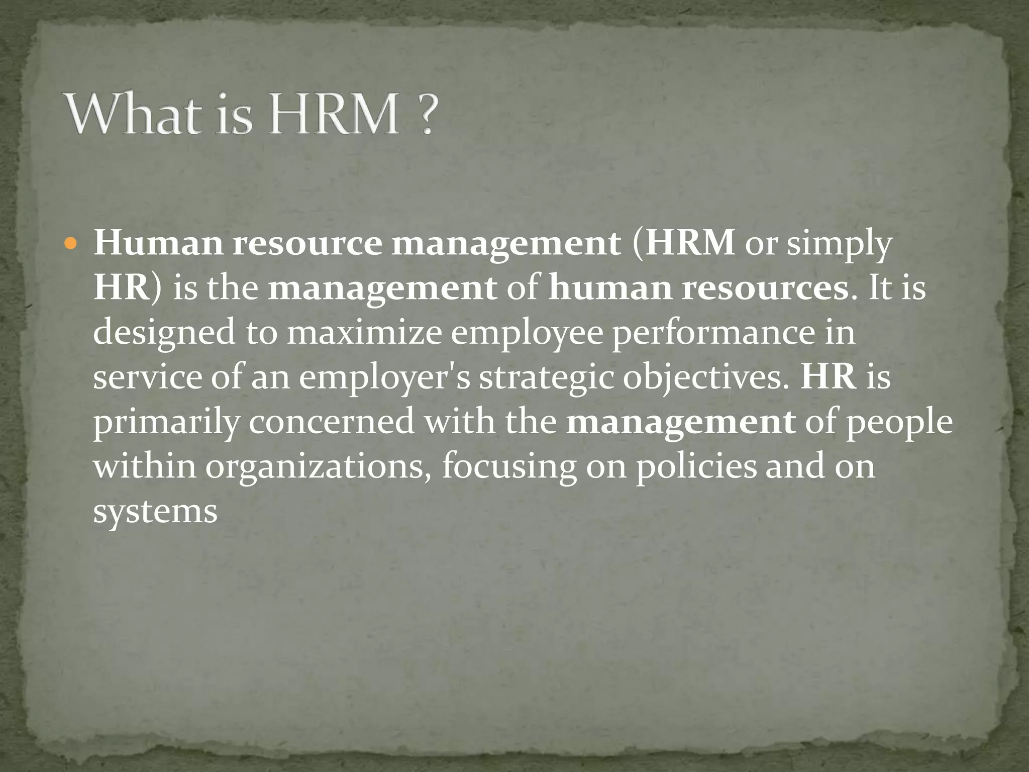 Emerging trends in HRM | PPTX