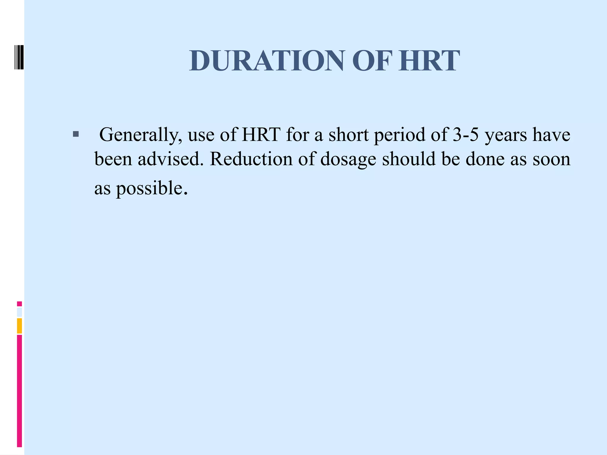 Hormonal Replacement Therapy | PPTX