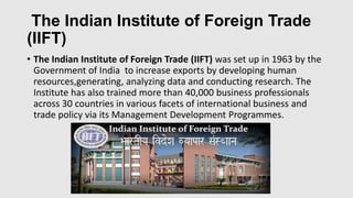indian forign trade since 2001 | PPTX