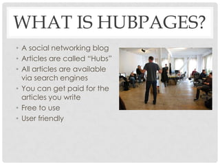 Presentation hub | PPTX | Internet | Computing