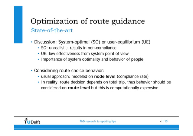PhD research on evacuation optimization (Huibregtse) | PDF