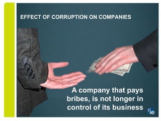 Corruption Offences & ISO 37001 - Hernan Huwyler @ IE Law School | PPTX
