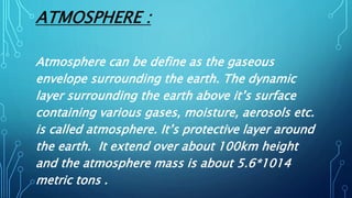Presentation Meteorology | PPTX
