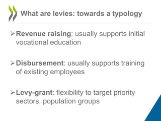 Training levies: lessons from global experience | PPT