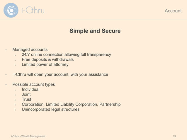 Presentation i-Cthru Curacao | PPT