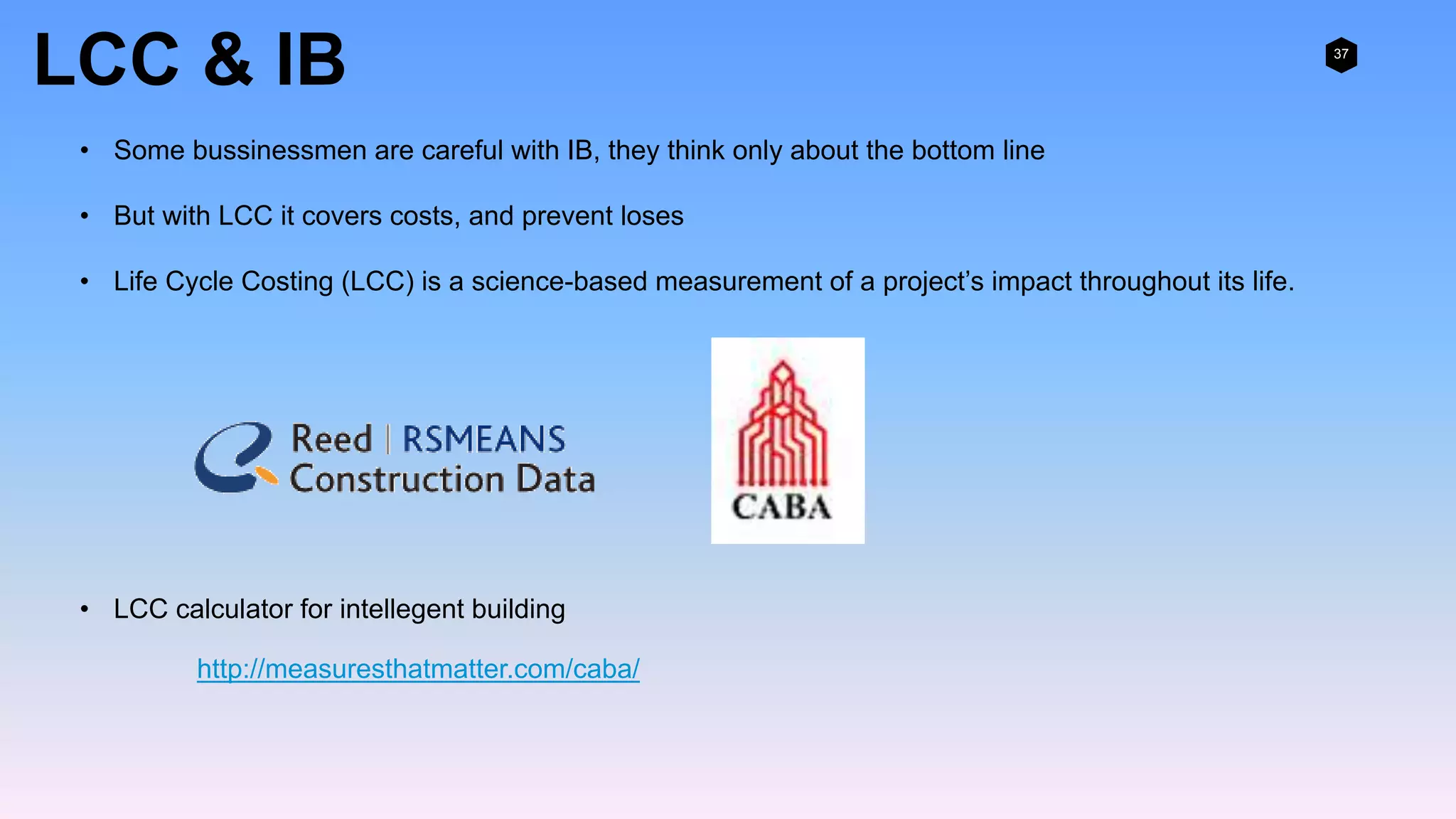 Intelligent Buildings standards | PPTX