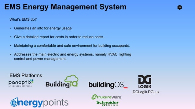 Intelligent Buildings standards | PPTX