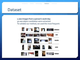 Object Discovery using CNN Features in Egocentric Videos | PPT