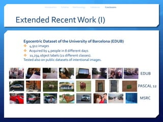 Object Discovery using CNN Features in Egocentric Videos | PPT