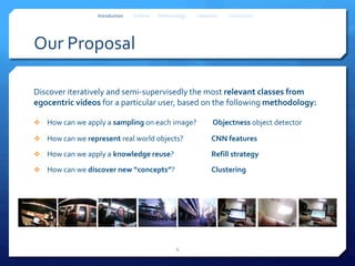 Object Discovery using CNN Features in Egocentric Videos | PPT