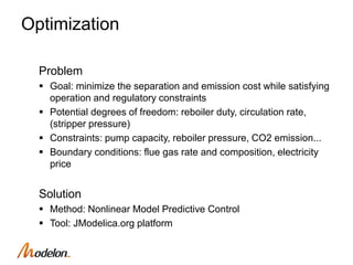 NONLINEAR MODEL PREDICTIVE CONTROL FOR OPERATION OF A POST COMBUSTION ABSORPTION UNIT | PDF
