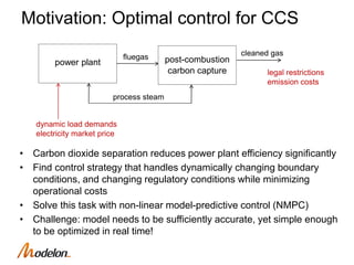 NONLINEAR MODEL PREDICTIVE CONTROL FOR OPERATION OF A POST COMBUSTION ABSORPTION UNIT | PDF