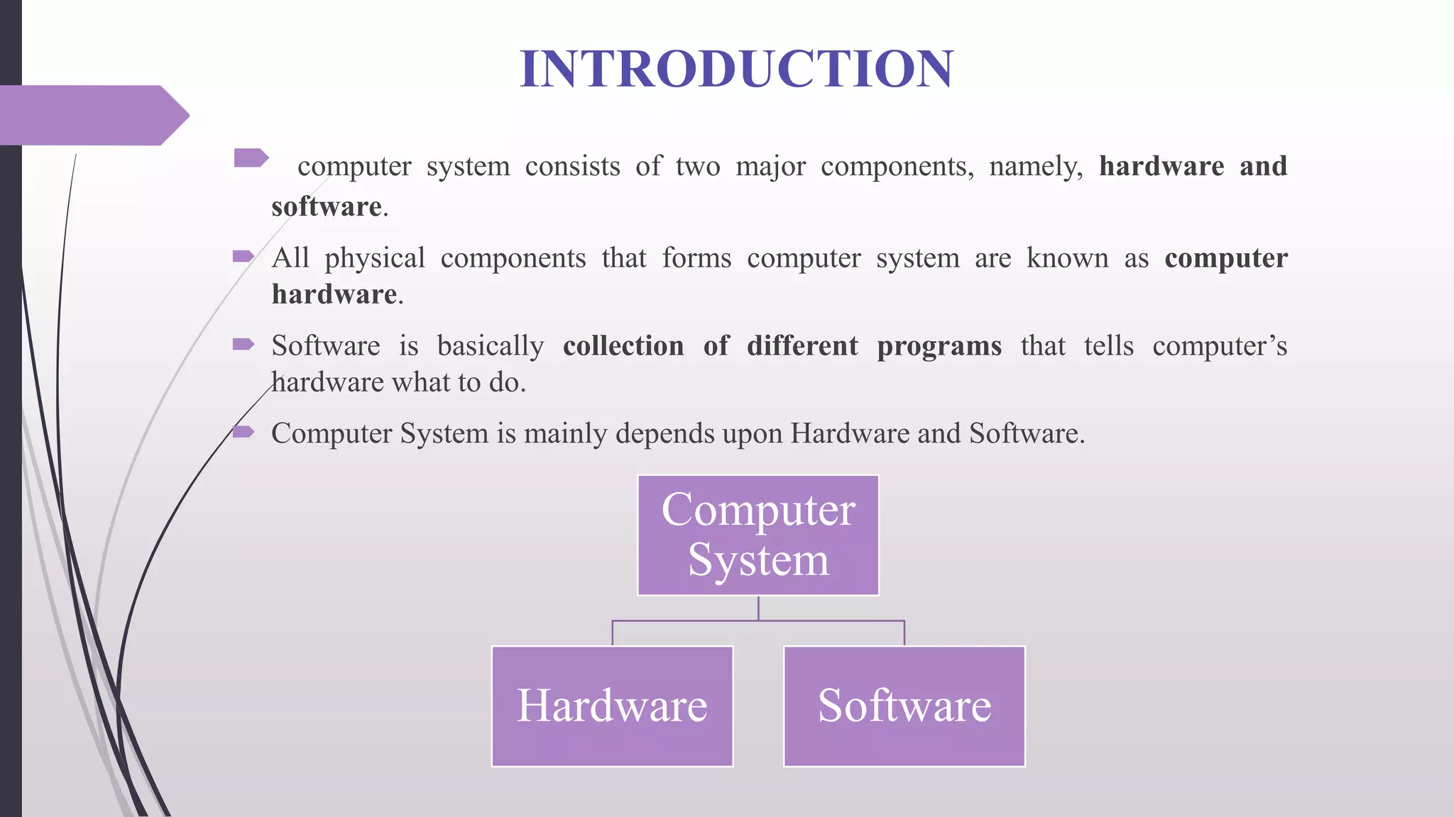 Hardware and Software.pptx | Operating Systems | Computer Software and Applications