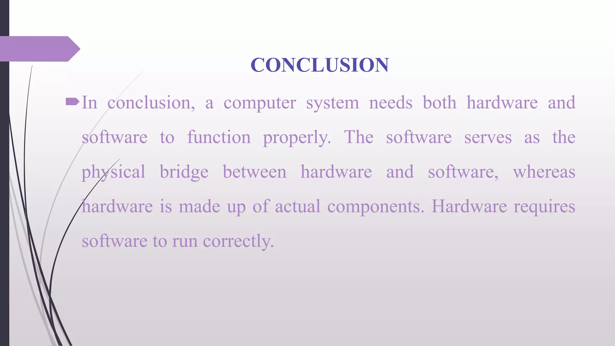 Hardware and Software.pptx | Operating Systems | Computer Software and Applications