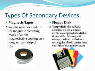 Magnetic Tape Storage Device