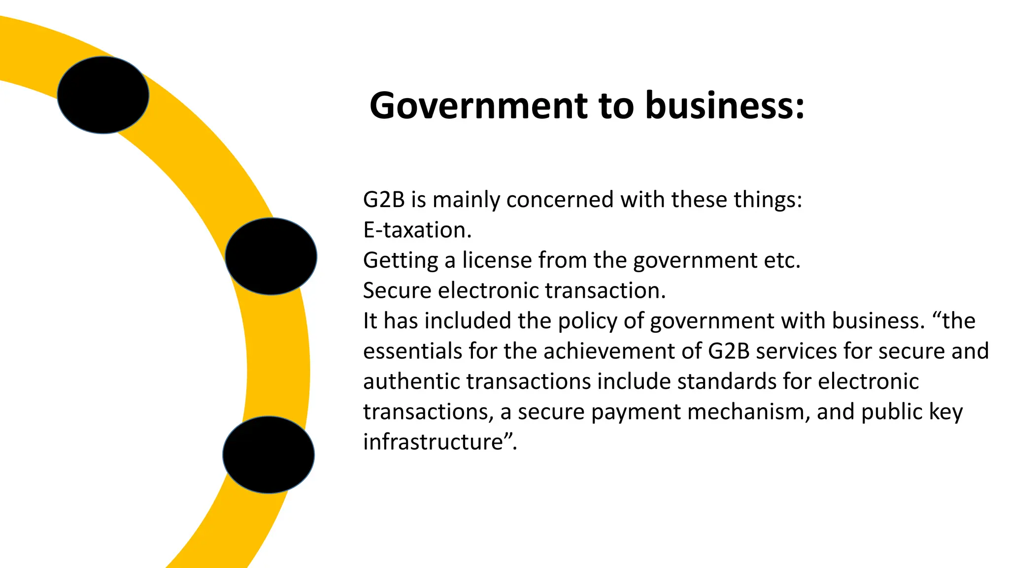 Presentation on the e government services | PPTX