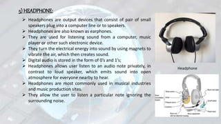 Presentation ICT 11.pptx. A detailed note on Input and Output devices ...