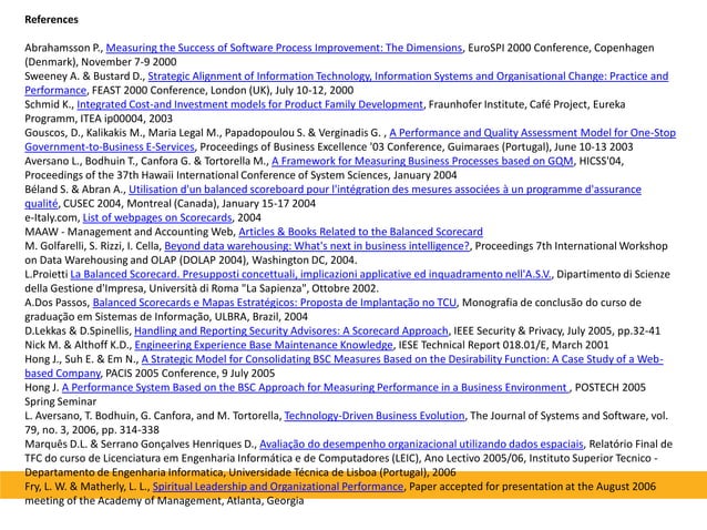 Presentation Ict Scorecard | PPT