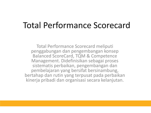 Presentation Ict Scorecard | PPT