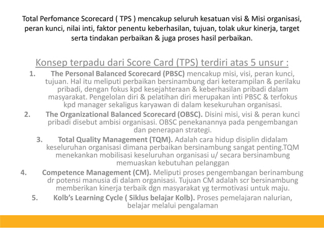 Presentation Ict Scorecard | PPT