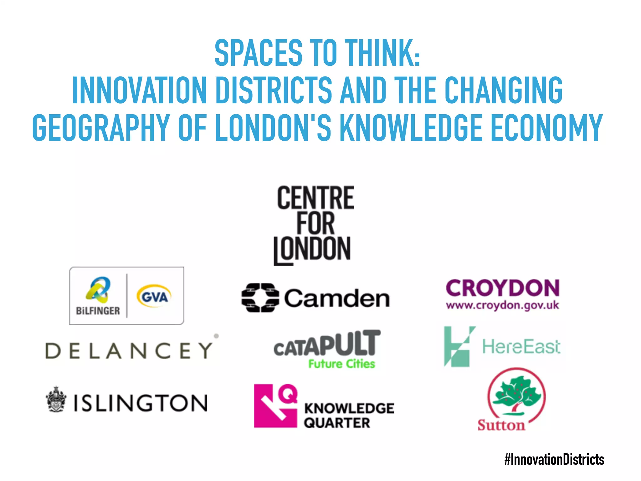 Spaces to Think: Innovation Districts and the Changing Geography of ...