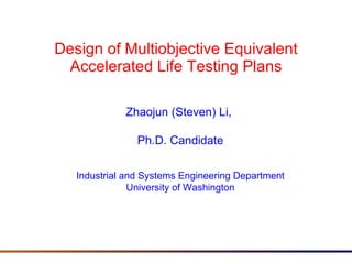 Accelerated life testing | PPT