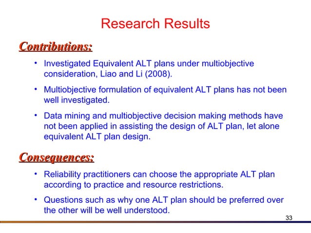 Accelerated life testing | PPT