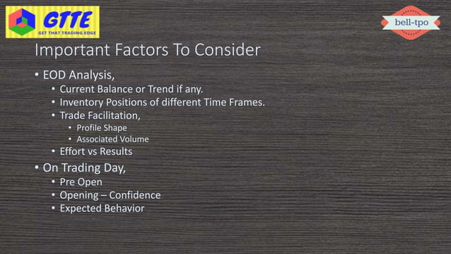 Presentation – II - MARKET PROFILE - CONTEXT BEHIND THE CONTEST ...