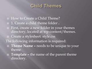 advance theme development | PPTX