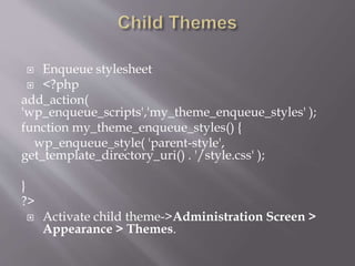 advance theme development | PPTX