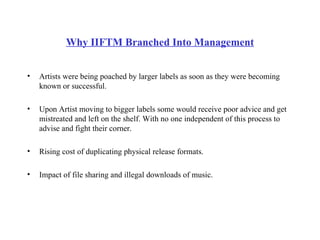 Presentation iiftm | PPT | Digital Audio | Computer Software and Applications