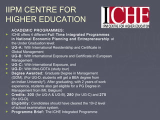 Presentation IIPM | PPT