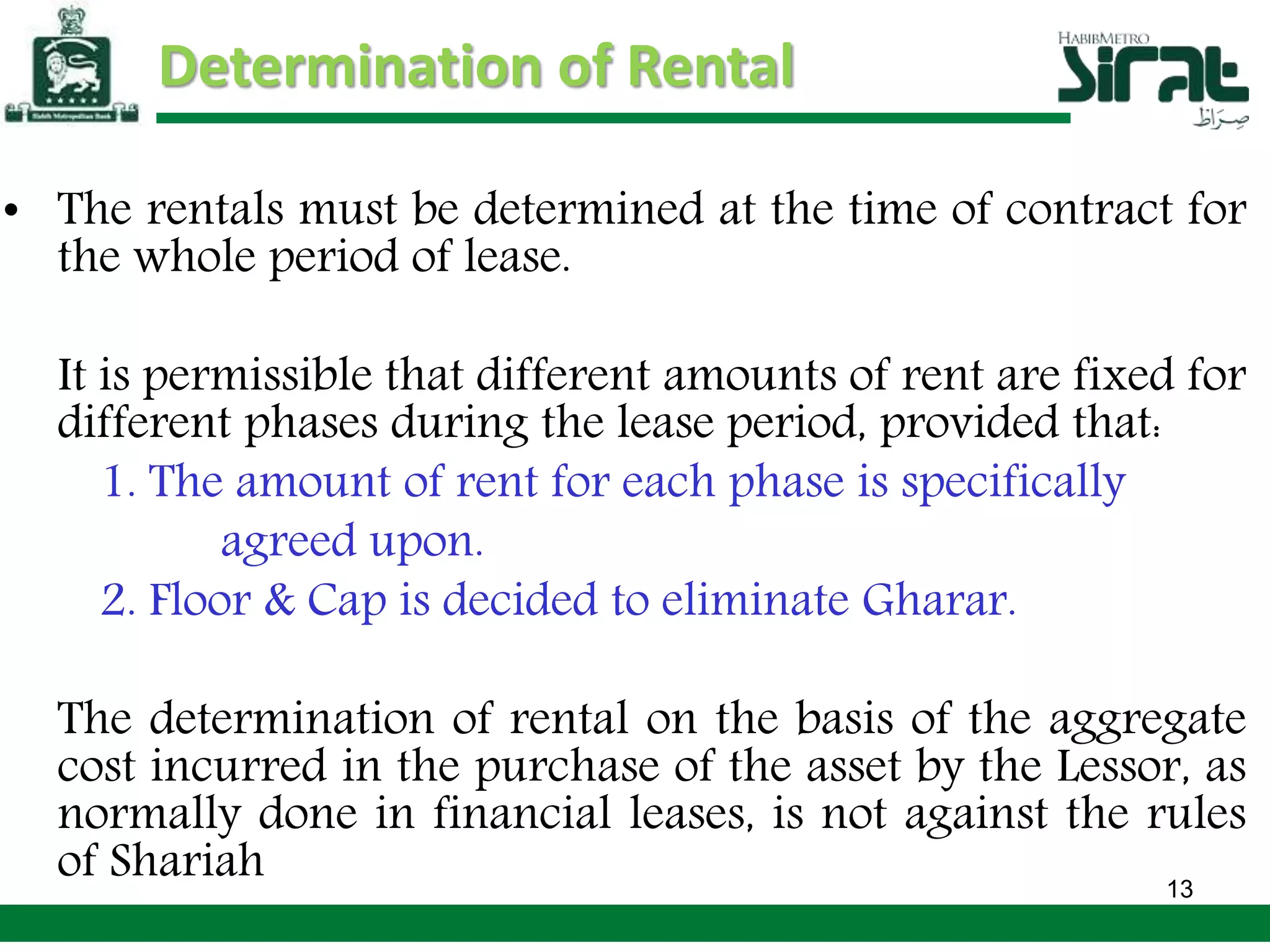 Presentation ijarah & dm | PPTX
