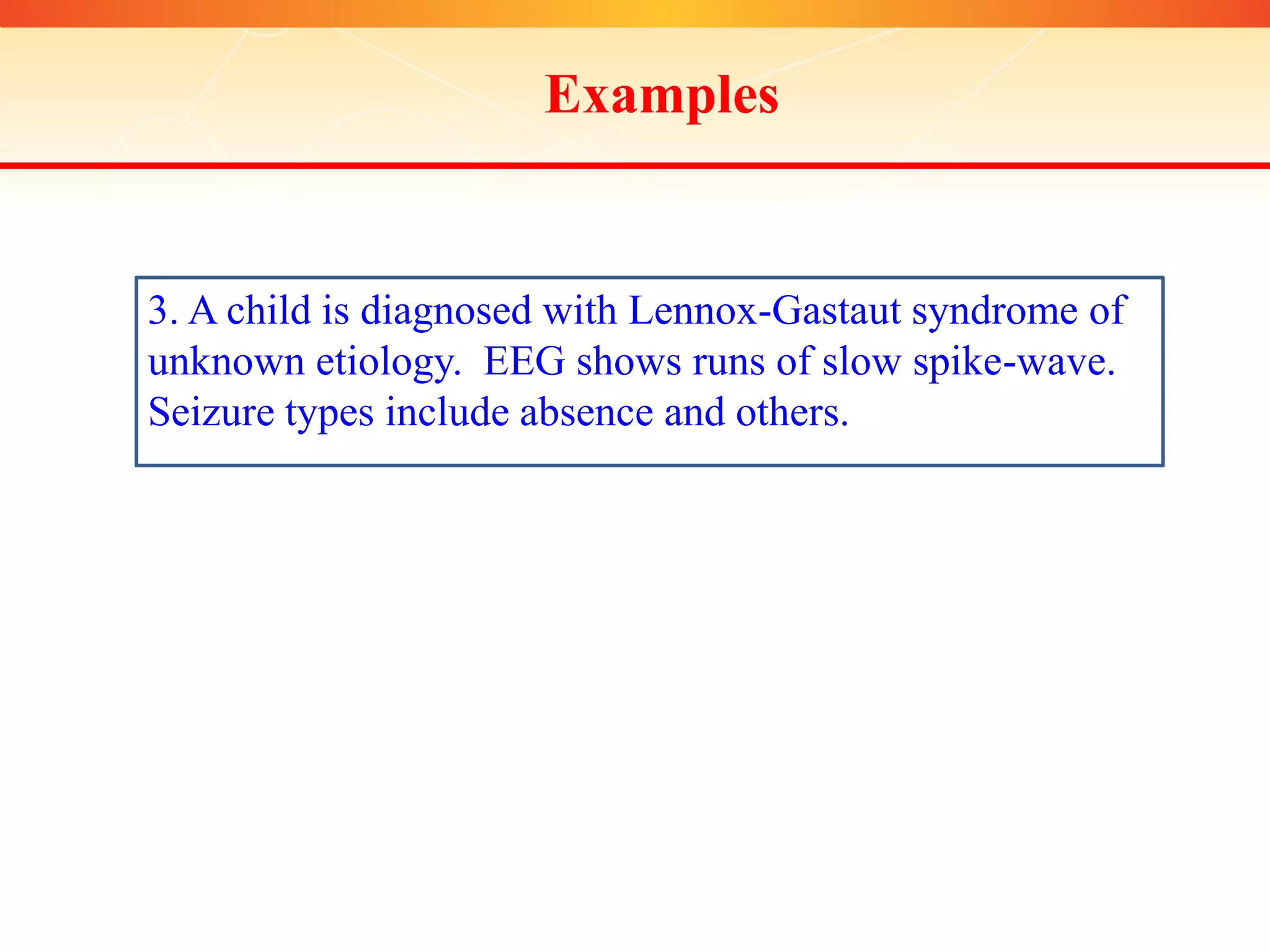 Presentation illustrating the 2017 classification of seizure types(1 ...