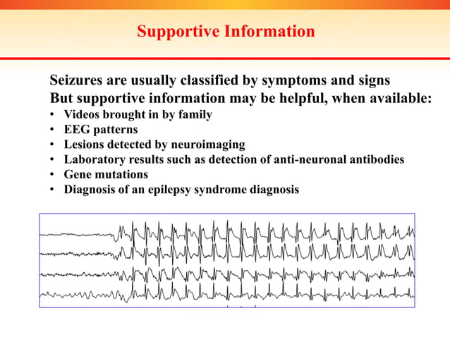 Presentation illustrating the 2017 classification of seizure types(1) | PPT