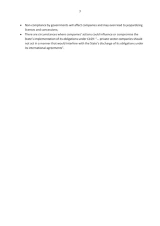 Presentation ilo convention 169 cbs | PDF