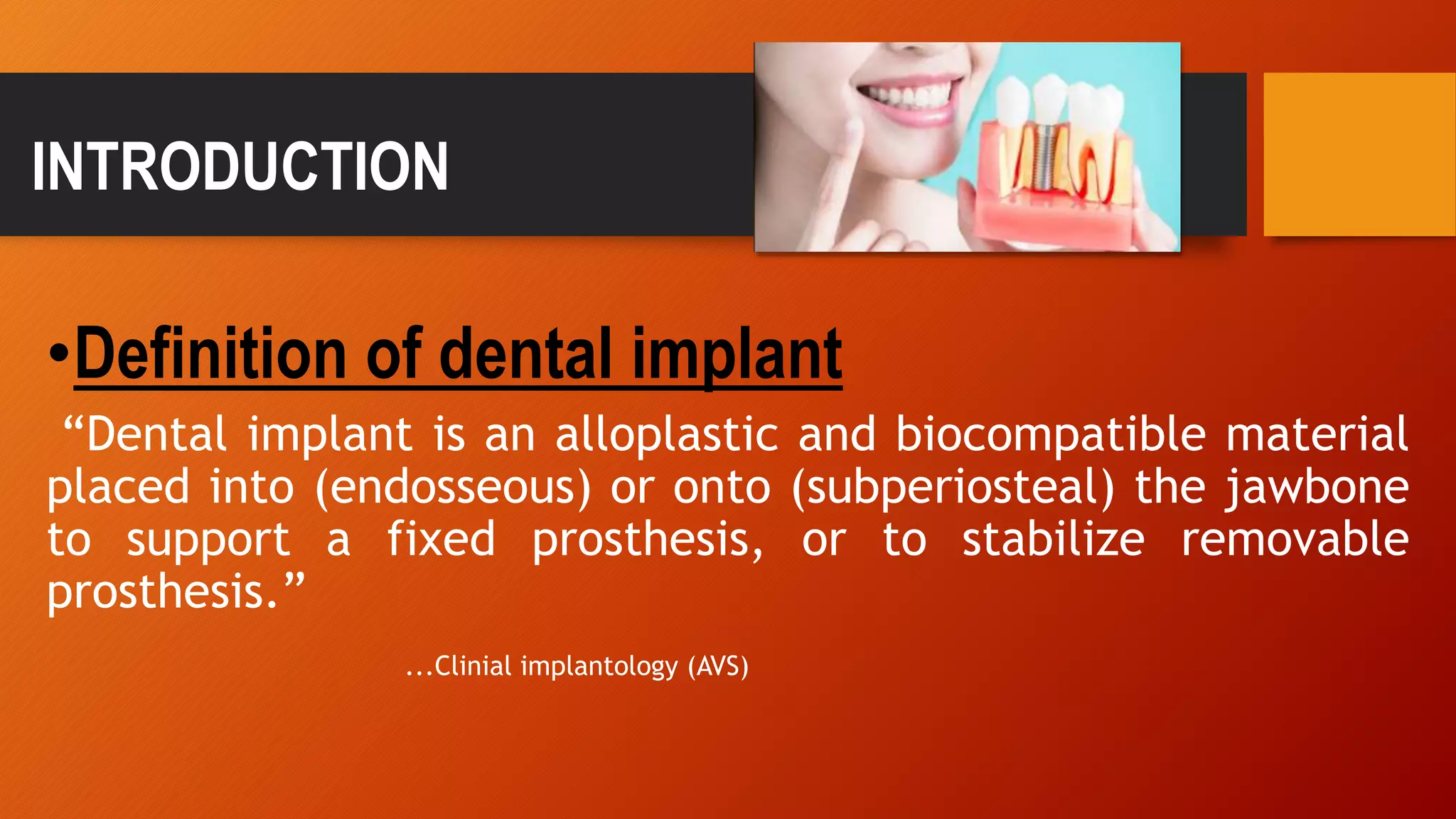 Dental implant prosthesis | PPTX