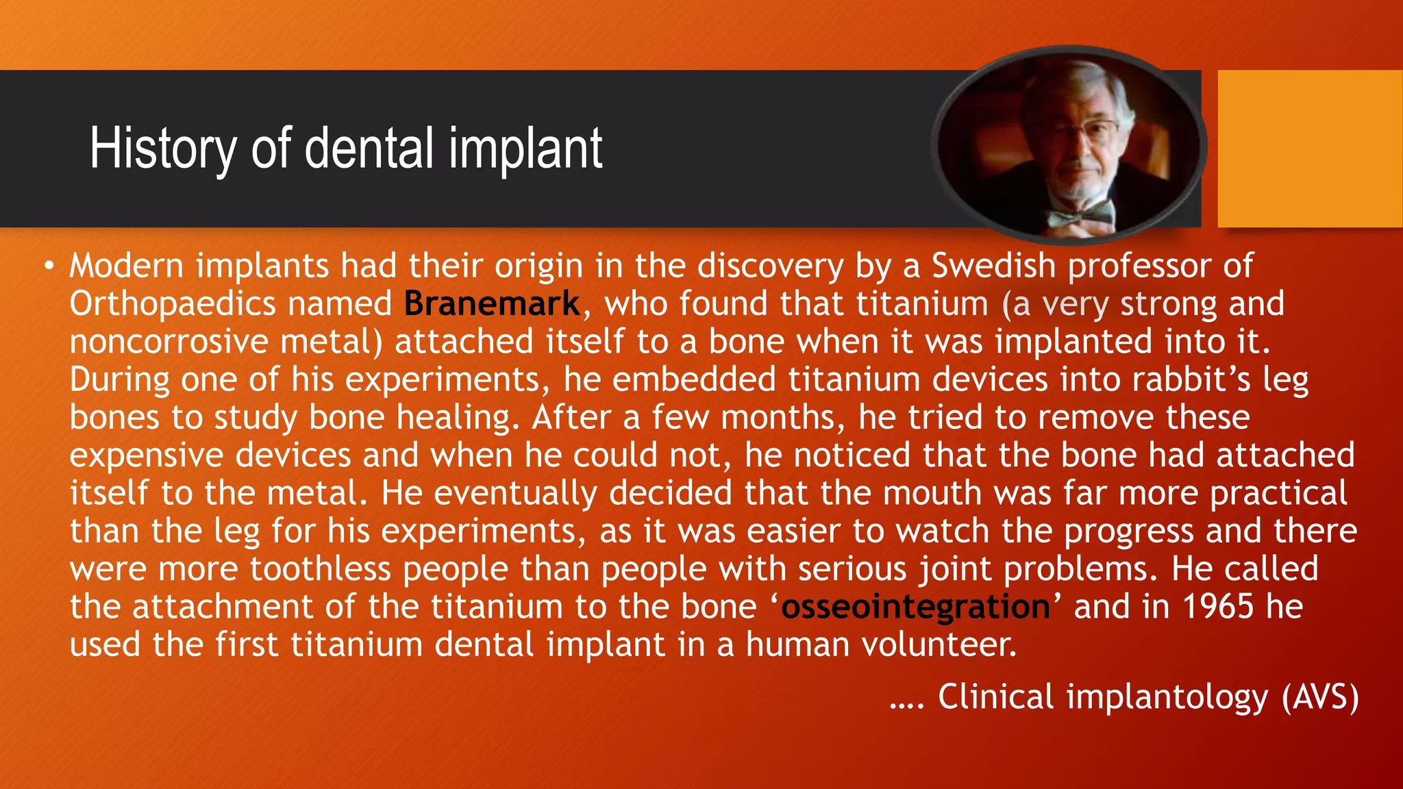 Dental implant prosthesis | PPTX