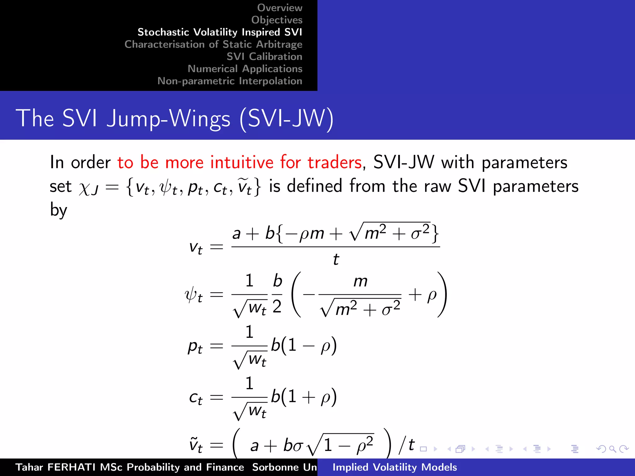 Robust Calibration For SVI Model Arbitrage Free | PDF