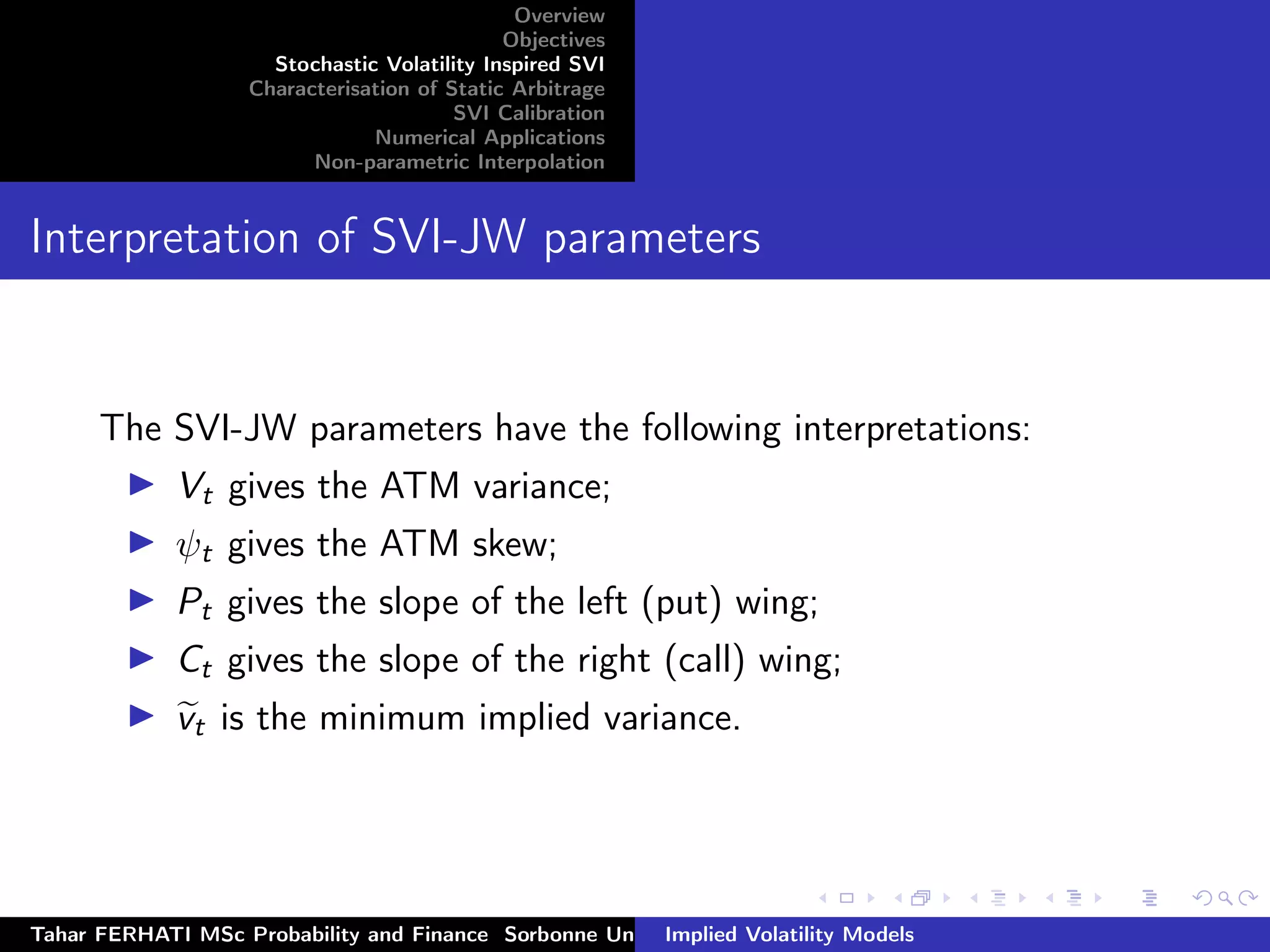 Robust Calibration For SVI Model Arbitrage Free | PDF