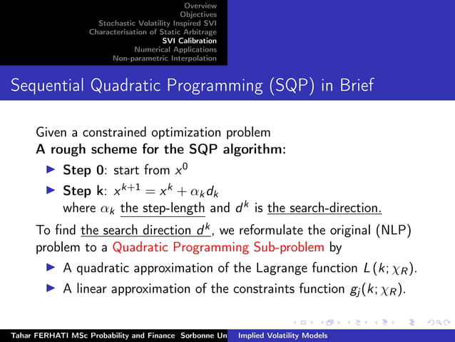 Robust Calibration For SVI Model Arbitrage Free | PDF