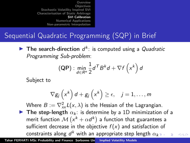 Robust Calibration For SVI Model Arbitrage Free | PDF