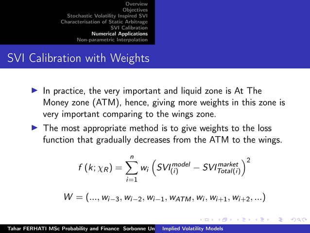 Robust Calibration For SVI Model Arbitrage Free | PDF