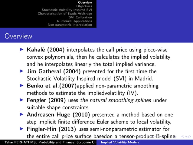 Robust Calibration For SVI Model Arbitrage Free | PDF