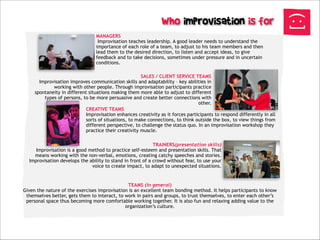 Presentation improvizatie.ro