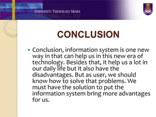 Definition of Information System | PPTX