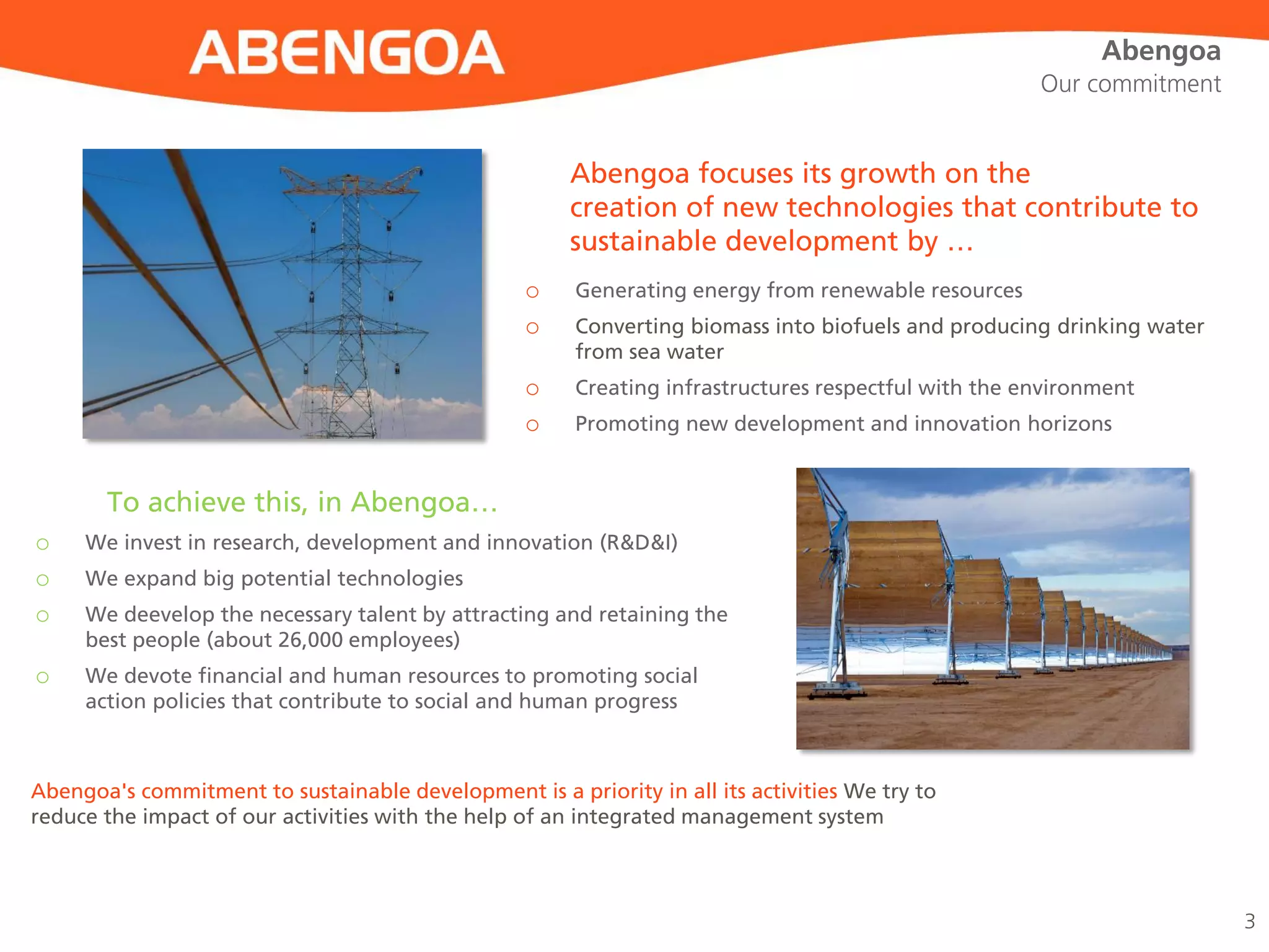 Abengoa Inabensa- Corporate Presentation | PDF