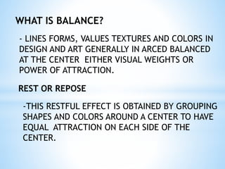 Presentation in balance. (2) | PPT