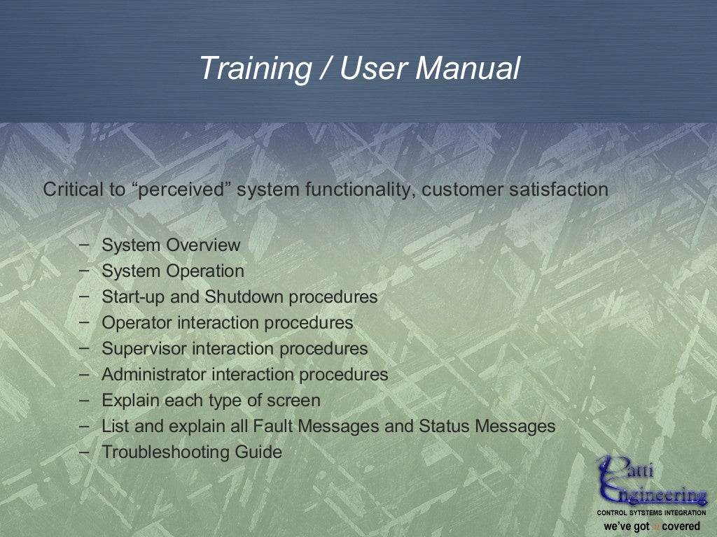 System Integrator Best Practices
