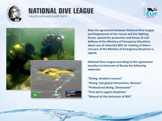 NDL presentation in english | PPTX | Scuba Diving | Extreme Sports